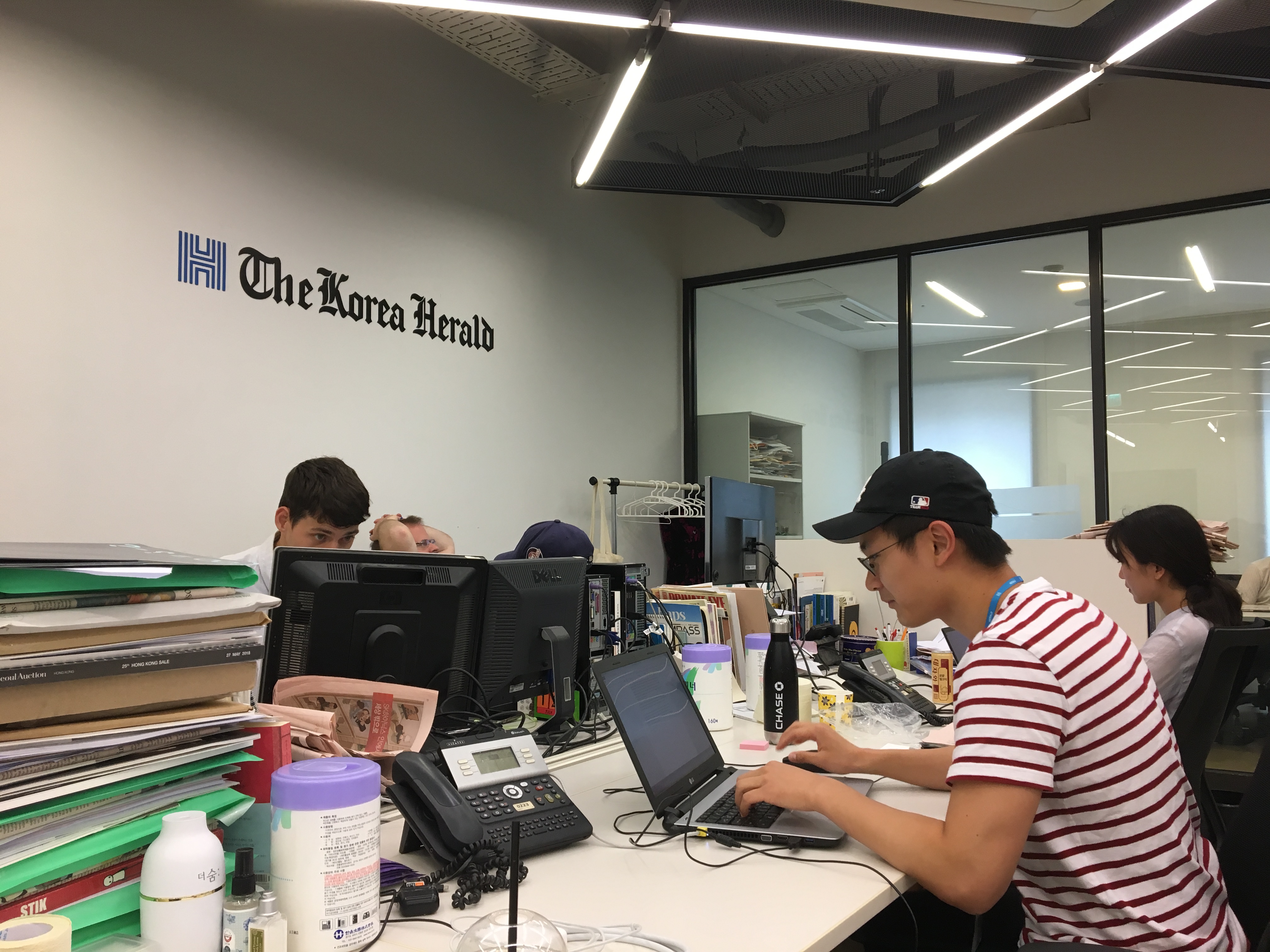 Aaron Shi, '20, Intern at the Korea Herald in Seoul, Korea Summer 2018 ...
